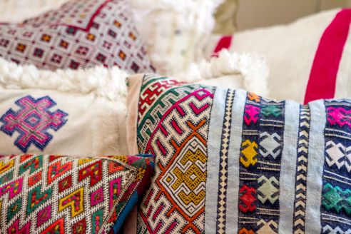 Sélection de coussins berbères Kilim marocains | Mazir Décoration