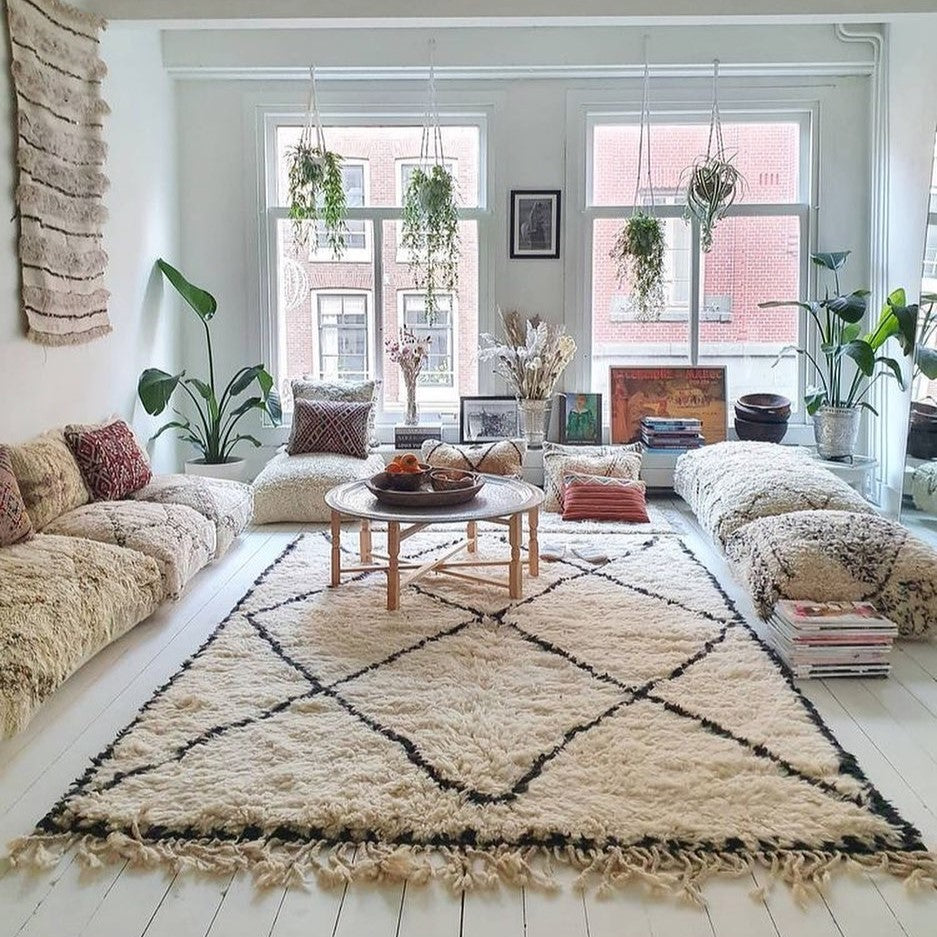 Collection grand tapis berbère - Salon et chambre | MAZIR Décoration
