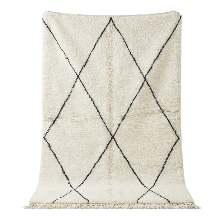 Tapis marocain à losanges – Authentique et artisanal | MAZIR
