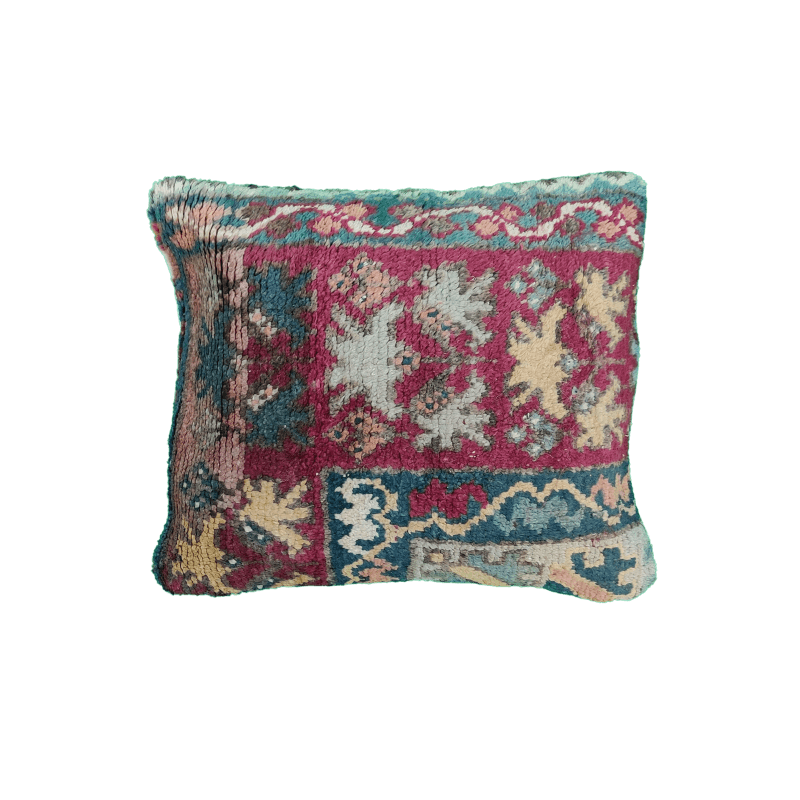 Coussin berbère Vintage Magenta | MAZIR
