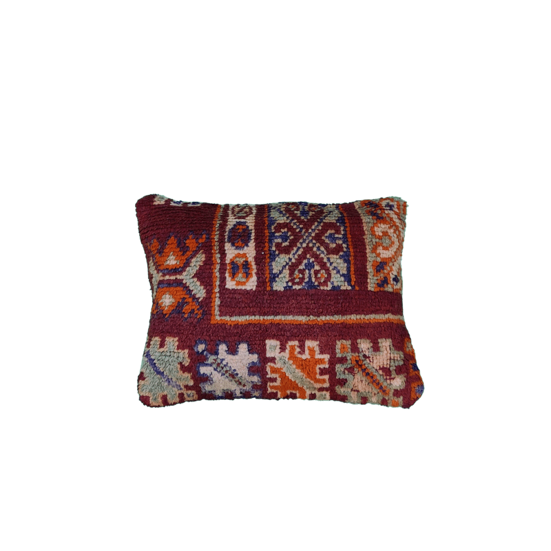Housse de Coussin Berbère Boujad violet | MAZIR