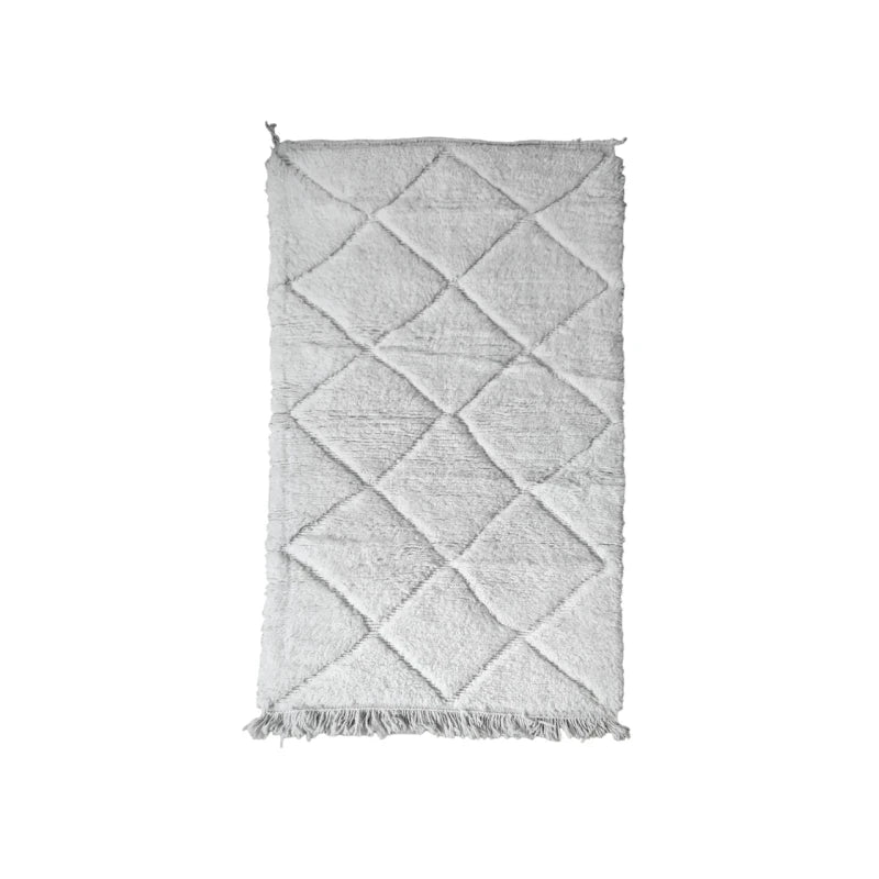 Tapis Berbère Béni Ouarain losanges blancs | MAZIR